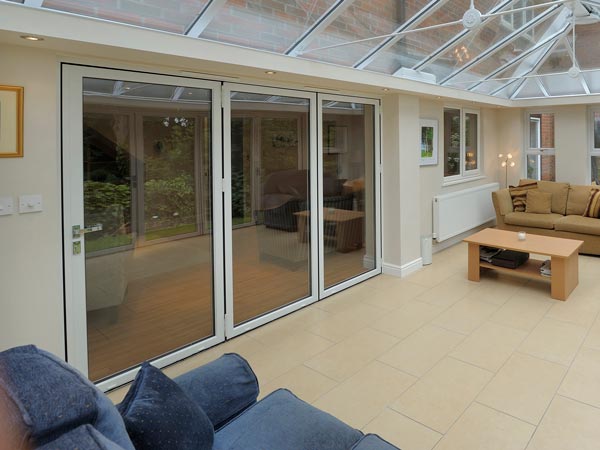Do you have to have a door between conservatory and house?
