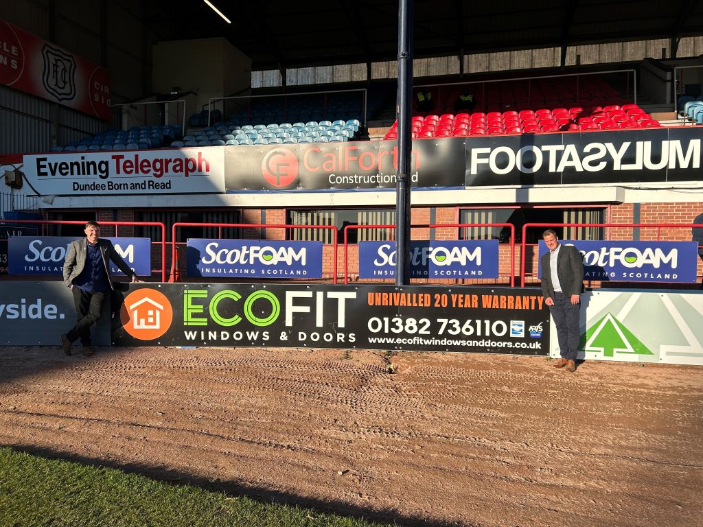 Ecofit Sign Sponsorship Agreement with Dundee FC